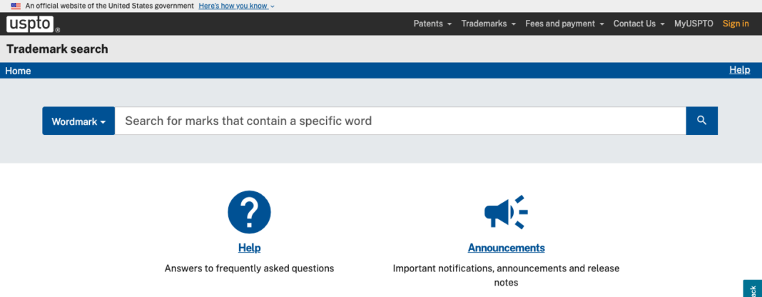 USPTO Trademark Database: Search TESS for Free